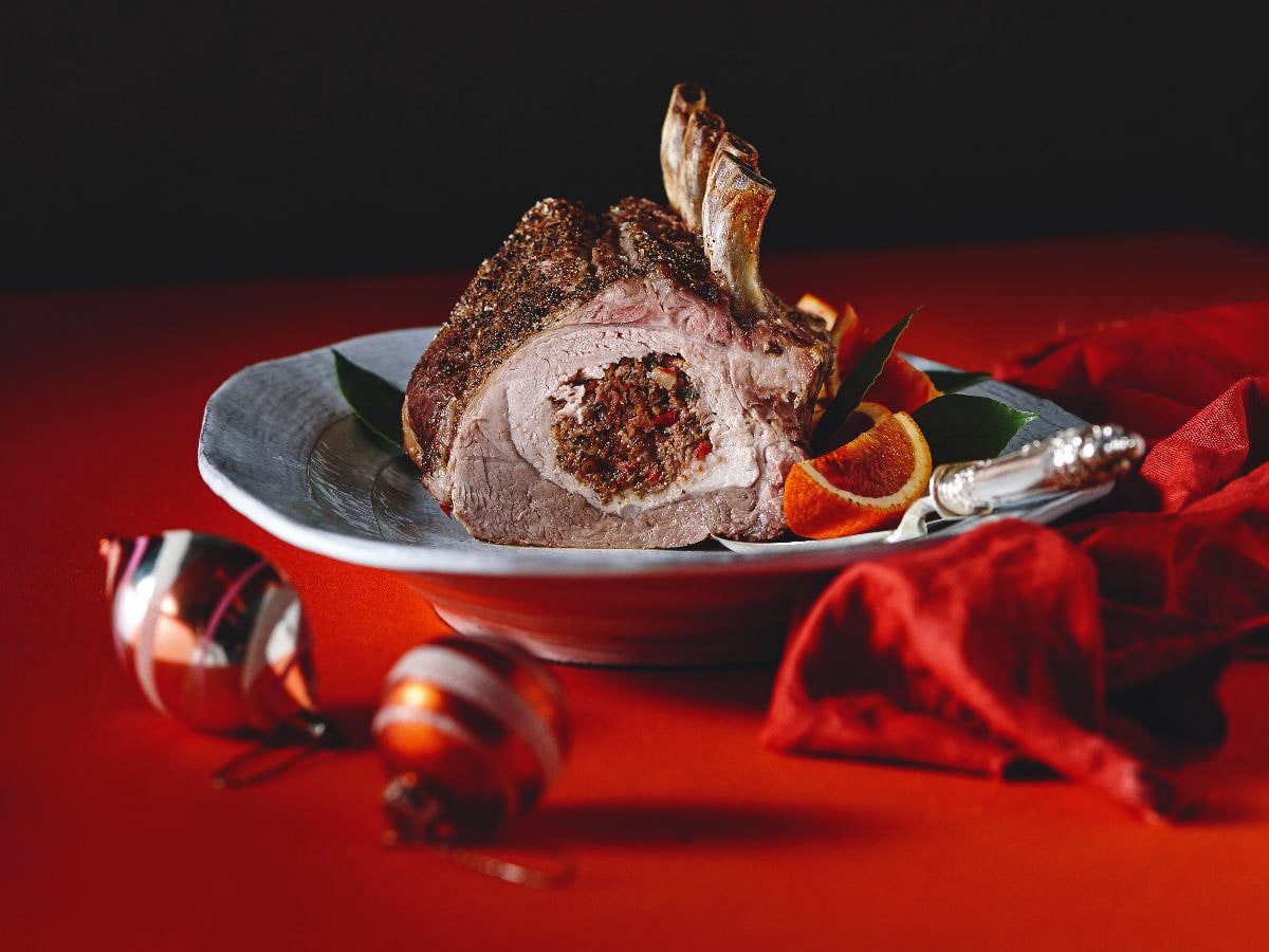 Carré de porc farci à la saucisse et à l’érable | Érable du Québec