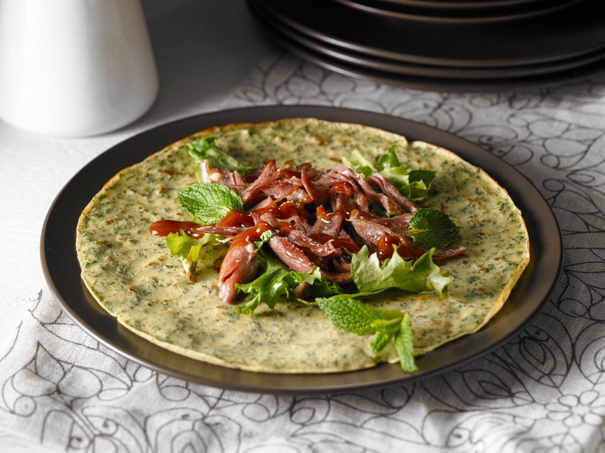 Crêpes au kale et au sirop d’érable | Érable du Québec